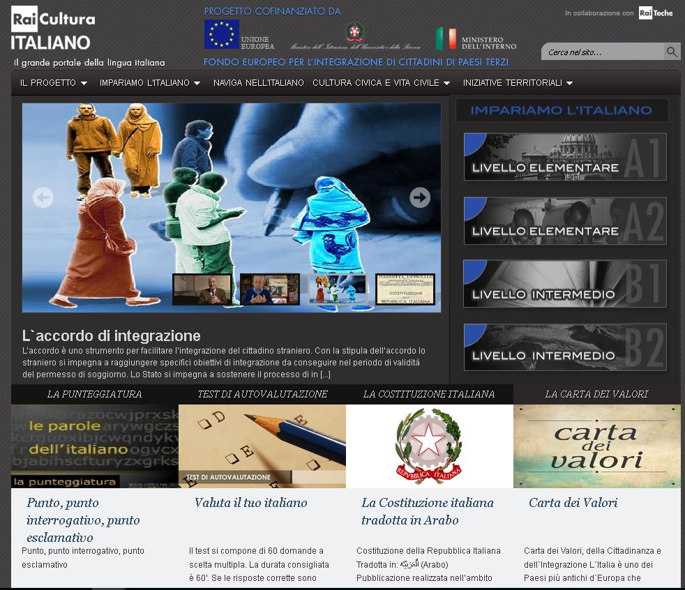 Rai Cultura lancia il "Grande portale della lingua italiana", per l ...