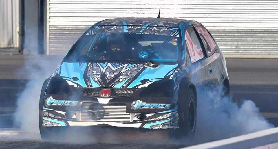 “Il Puffo” di Sean Prout torna a casa: l’auto da drag race del pilota ...