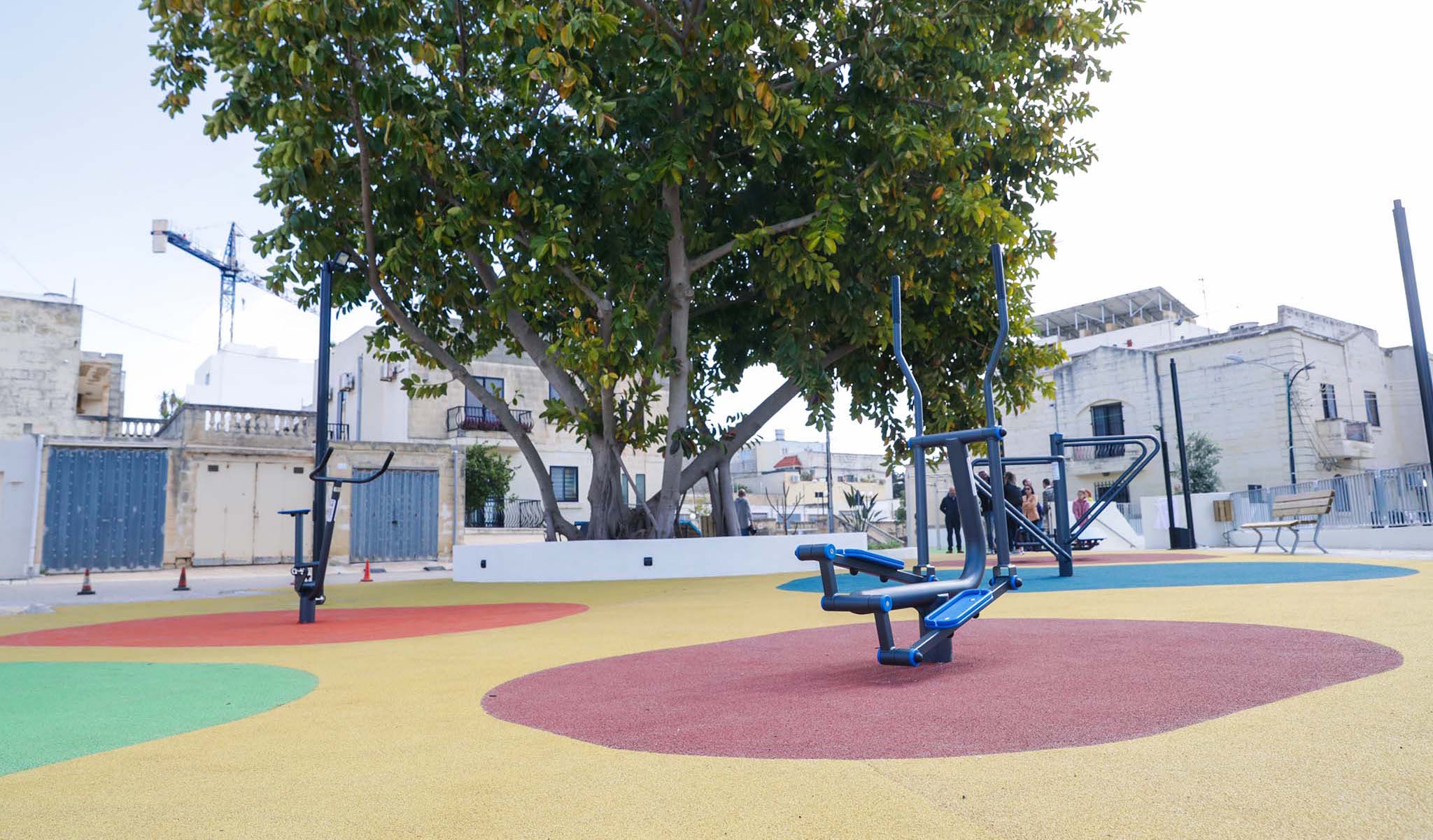 A Naxxar area abbandonata si trasforma in una palestra all'aperto ...