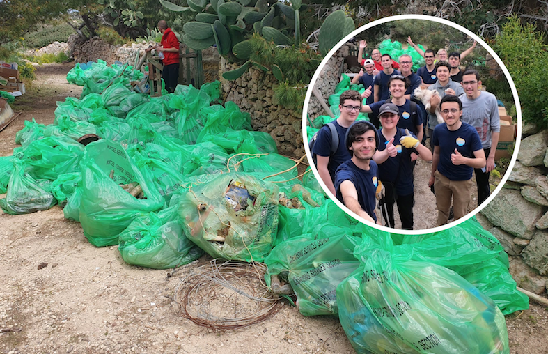 Comino “alleggerita” da 2,3 tonnellate di rifiuti raccolti grazie all ...