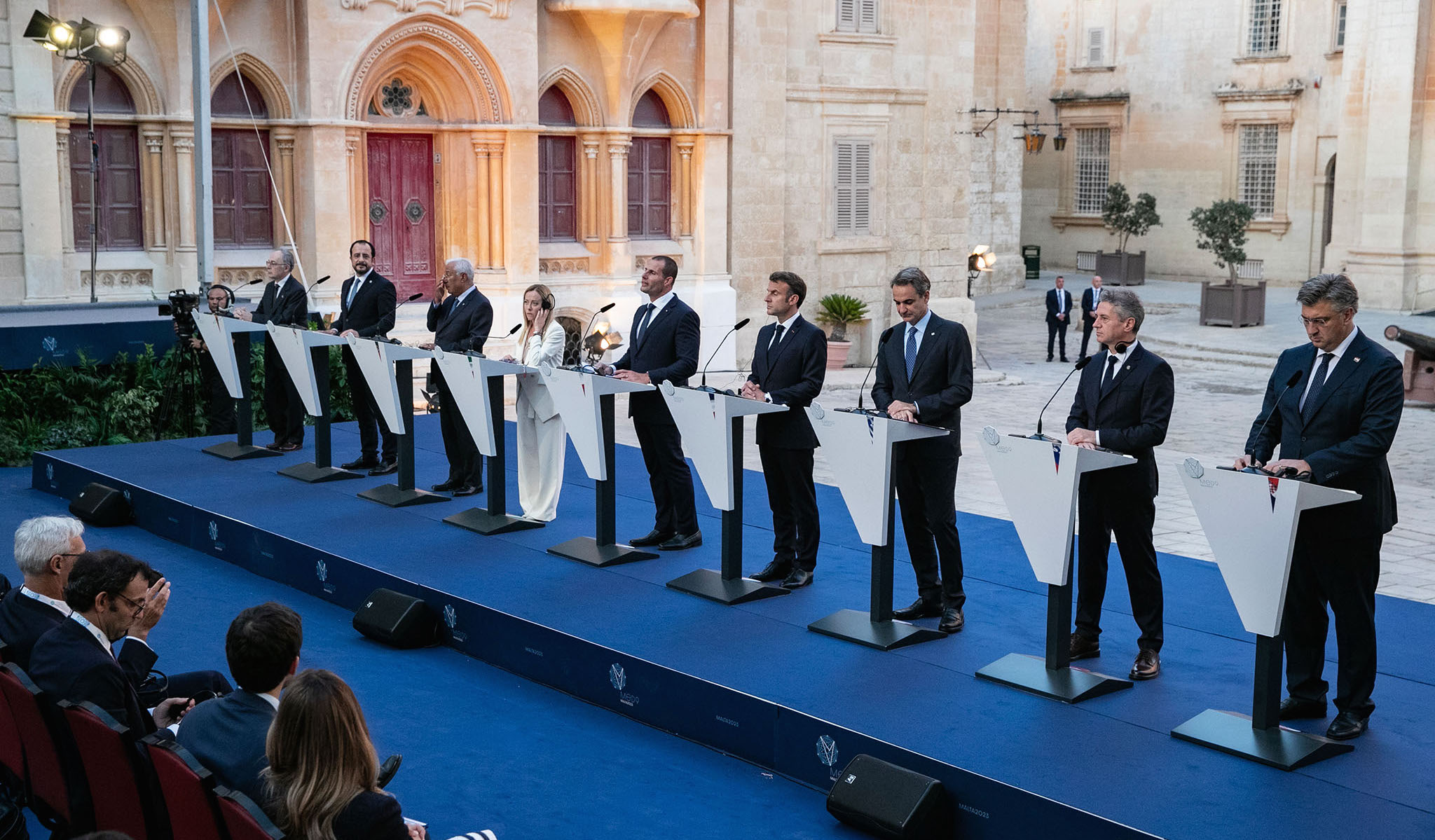 MED9 a Malta, leader dei Paesi mediterranei chiedono più sforzi all’UE ...