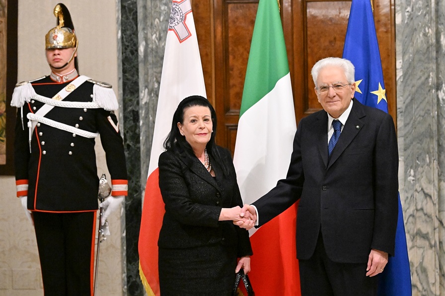 Spiteri Debono a Roma da Mattarella: «Malta e Italia unite da profondi ...