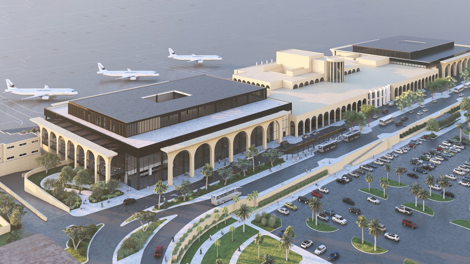 Maxi restyling da 345 milioni di euro per l’aeroporto internazionale di ...